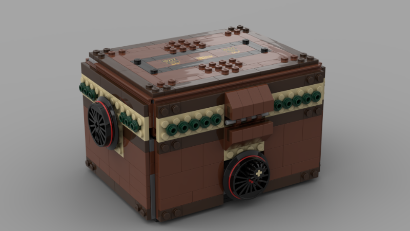 LEGO MOC The train box by Niouls | Rebrickable - Build with LEGO