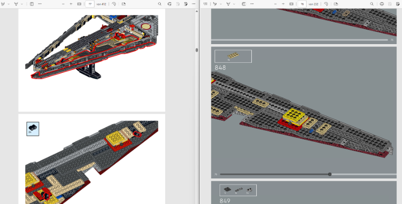 LEGO MOC UCS Venator Main Hangar MOD by ForgedInLego | Rebrickable ...