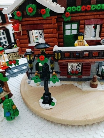 LEGO MOC-164234 Lego Christmas Street Lamp MOC - Winter Village Advent ...
