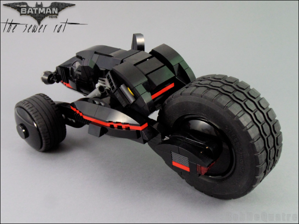 LEGO MOC Batman Sewer Rat by BobDeQuatre | Rebrickable - Build with LEGO