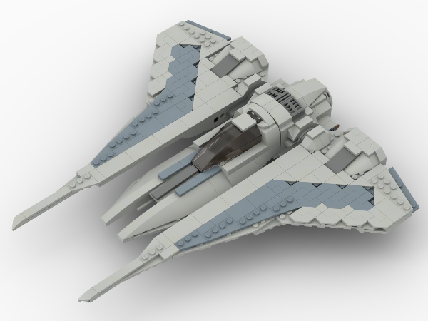LEGO MOC Bo-Katan's Mandalorian Kom'rk Class Gauntlet Fighter by ...