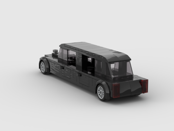 LEGO MOC BLACK LIMOUSINE by Afrolegonaer | Rebrickable - Build with LEGO