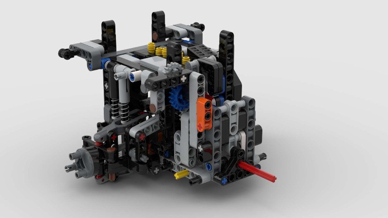 LEGO MOC front diff lock for Mercedes-Benz G 500 PROFESSIONAL Line ...
