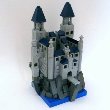 LEGO MOC Bluewater Castle by Halhi141 | Rebrickable - Build with LEGO