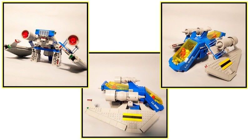 LEGO MOC-162105 Walker Dropship - Galaxy Explorer alt build by ...