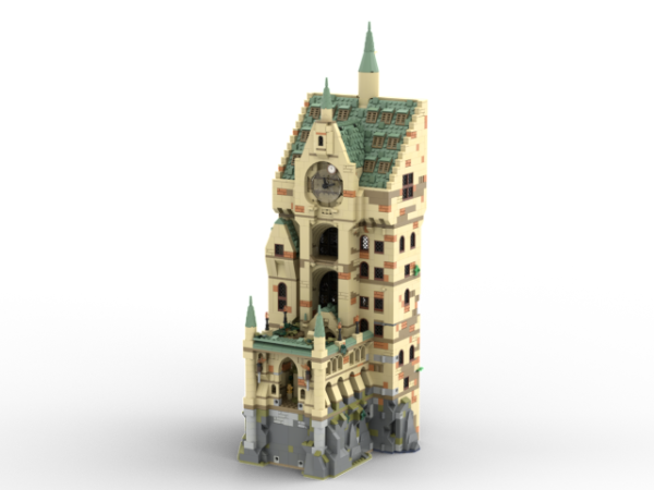 LEGO MOC-198308 HP Modular - Clocktower Courtyard: The Deathday Party ...