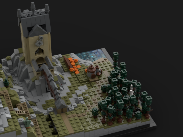 LEGO MOC Wizard Castle and Ground (76419) Expansion by Wirendra ...