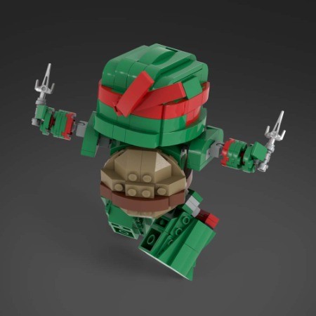 LEGO MOC TMNT-RAPHAEL by choi_dambaek | Rebrickable - Build with LEGO