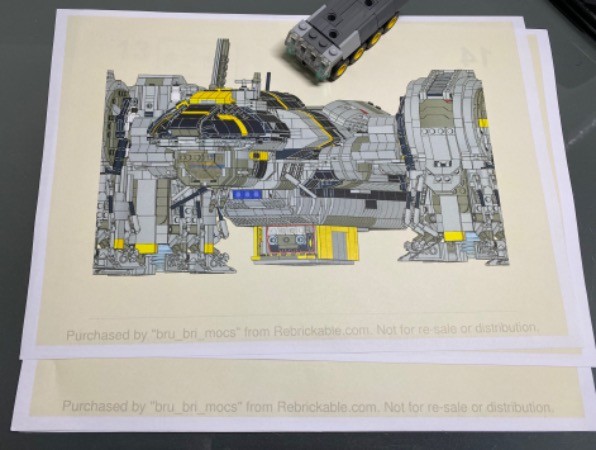 LEGO MOC USCSS Prometheus (Building instructions only) by bru_bri_mocs ...