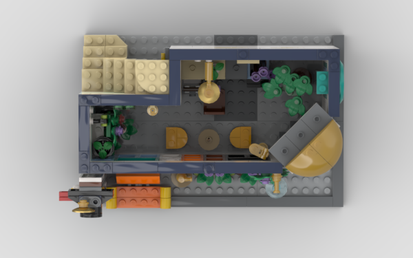 LEGO MOC Flower shop, Cafe, and Photo Studio, Lego 31141 Alternate build by Joonybrick ...