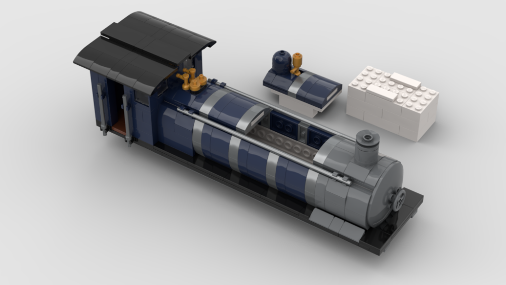 LEGO MOC-246115 SAR NGG13 Garratt by Zarhunas | Rebrickable - Build ...