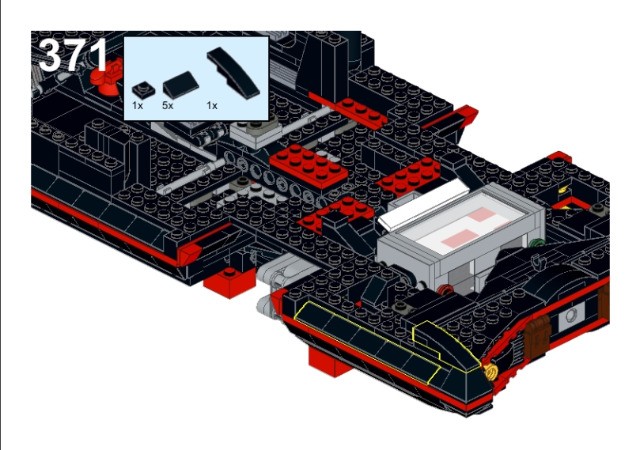 LEGO MOC 60's TV Series Batmobile MOD by Linse | Rebrickable - Build ...