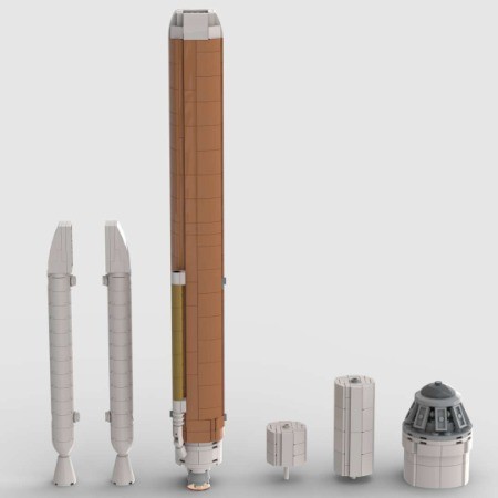 LEGO MOC-182909 Atlas V N22 Starliner by JAW0323 | Rebrickable - Build ...
