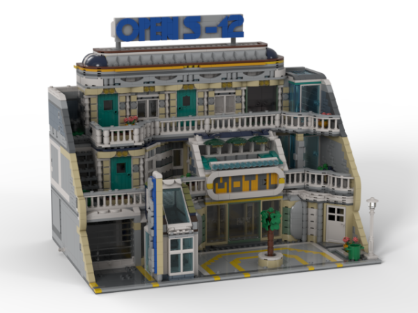 LEGO MOC-216694 Motel Brick by BrickAndBuildsI | Rebrickable - Build ...