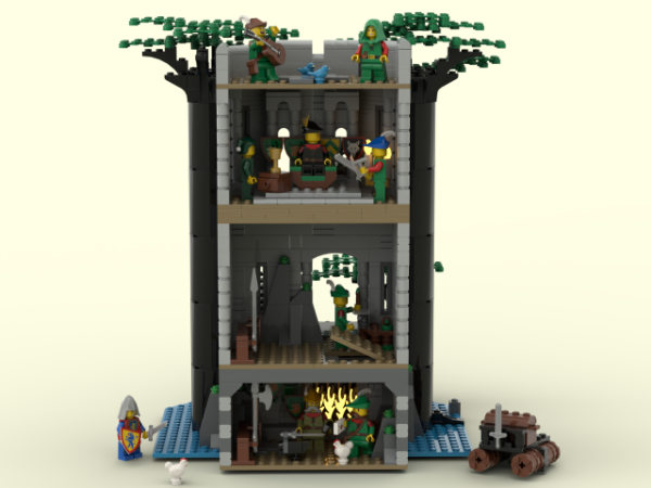 LEGO MOC-173875 THE FORESTMEN'S RIVER FORTRESS by raguidel ...