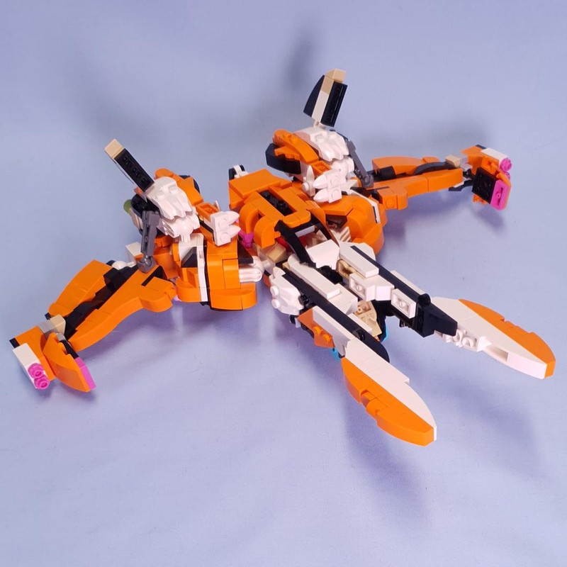 MOC Review: Transformer Fembot Space Cruiser by alanyuppie ...