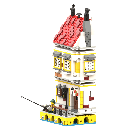 LEGO MOC Port Royal Harbor House by Curraheetom | Rebrickable - Build ...