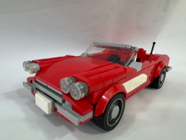 LEGO MOC 1961 Chevrolet Corvette C1 by SFH_Bricks | Rebrickable - Build ...