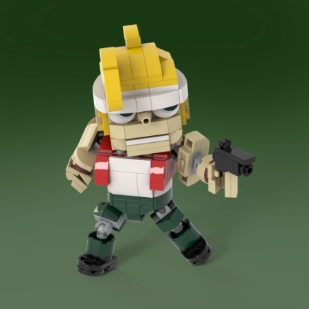 LEGO MOC METAL SLUG-MARCO by choi_dambaek | Rebrickable - Build with LEGO