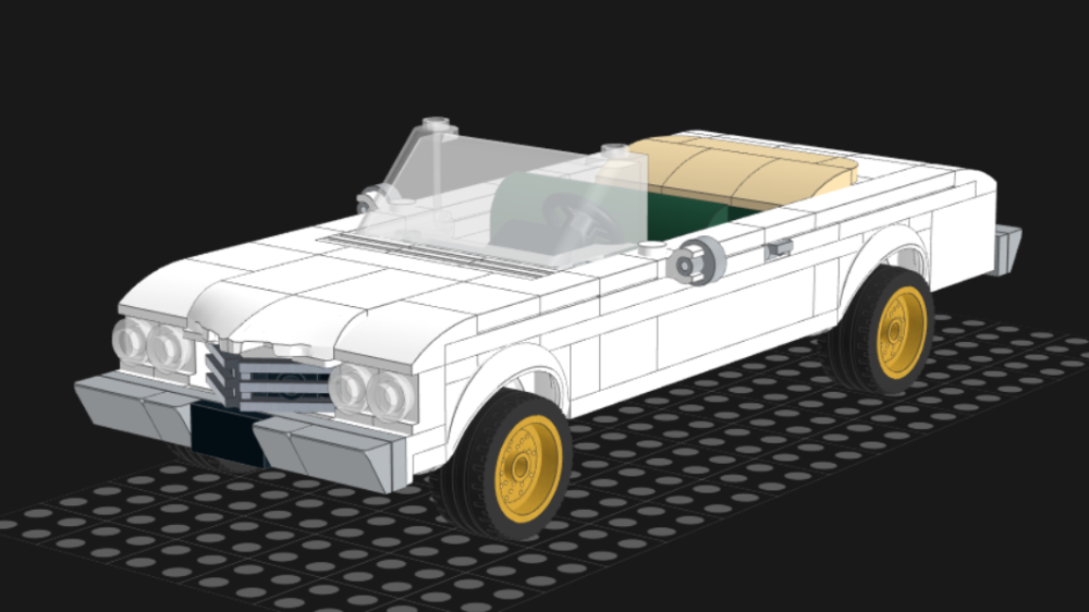 LEGO MOC-223300 1965 Buick Skylark Convertible 'Le Magnifique' by ...