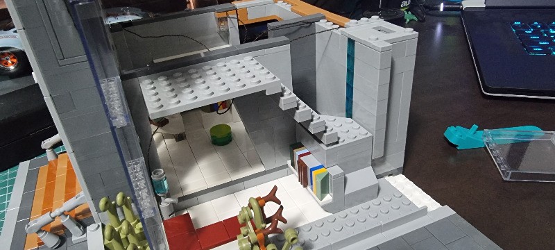 LEGO MOC-113986 Modern Library by BrickAtive | Rebrickable - Build with ...