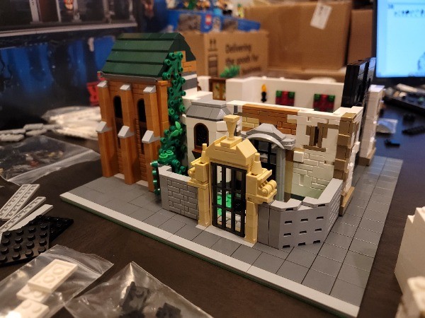 LEGO MOC Andrew's Church by BrickAtive | Rebrickable - Build with LEGO