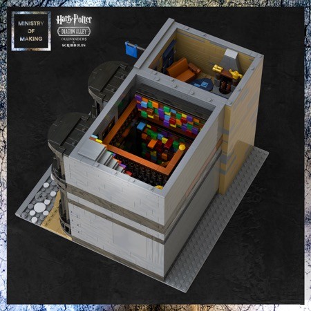 LEGO MOC Diagon Alley: Ollivanders & Scribbulus Modular by ...
