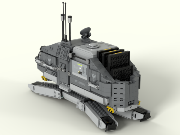 LEGO MOC Futuristic Armoured Generator Transport by Futurism_Lego ...