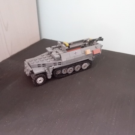 LEGO MOC LEGO ww2 Sdkfz 251 by Romainww2 | Rebrickable - Build with LEGO