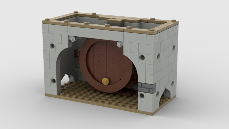 LEGO MOC Hogwarts Barrels by utilitypie | Rebrickable - Build with LEGO