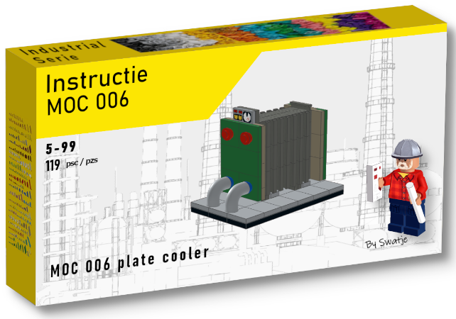 LEGO MOC MOC 006 plate cooler by Swatje | Rebrickable - Build with LEGO