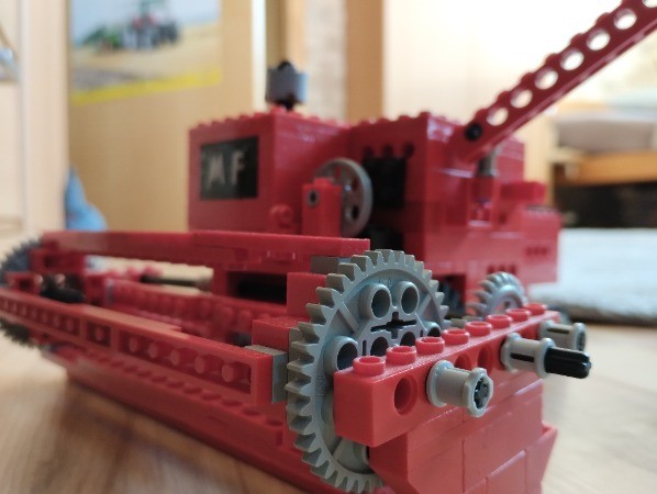 LEGO MOC-169468 Red Combine Harvester by Treckerfahrer_123 ...