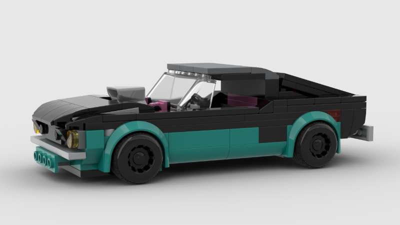 LEGO MOC 60406-Mustang 67 by ale0794 | Rebrickable - Build with LEGO