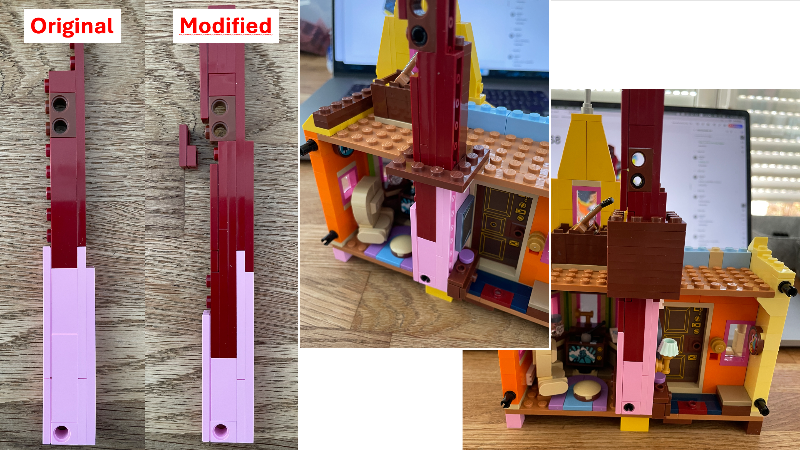 LEGO MOC-168777 Up house | 43217-1 Modification | Kevin, house, base ...
