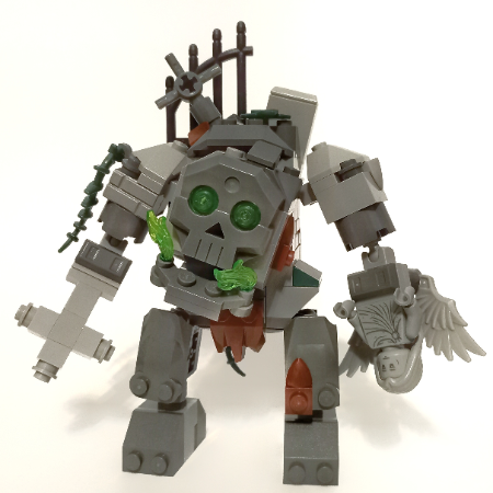 LEGO MOC Graveyard golem by AlexEscapist | Rebrickable - Build with LEGO