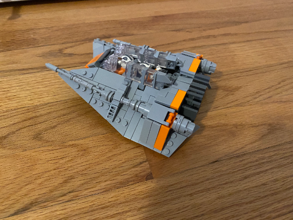 LEGO MOC T-47 Snowspeeder - Minifig Scale by AlexKipodre | Rebrickable ...