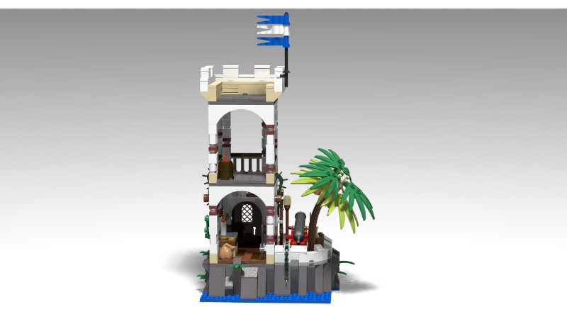 LEGO MOC Sabre Island MOC by Klarinik | Rebrickable - Build with LEGO