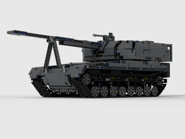 LEGO MOC RC Tank (Self-Propelled Howitzer) by mechahn | Rebrickable ...