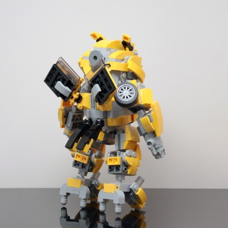 LEGO MOC BUMBLEBEE M1-TRANSFORMERS by choi_dambaek | Rebrickable ...