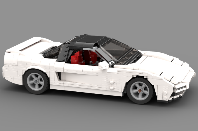 LEGO MOC Honda / Acura NSX by JackyBoy5 | Rebrickable - Build with LEGO