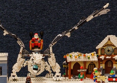LEGO MOC-162329 71721 Winter Ice Dragon by vortexico | Rebrickable ...