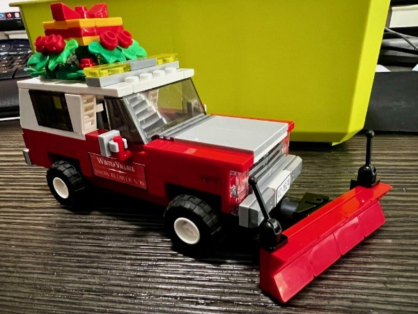LEGO MOC Lego Christmas SnowBlower Snow Plow Truck MOC - Winter village ...