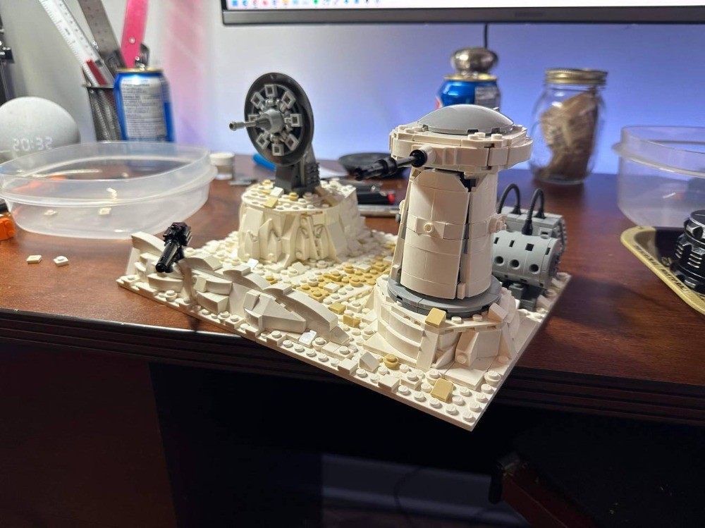LEGO MOC-150680 SW Episode 5 Battle on Hoth (Rebel cannons) MOC by ...