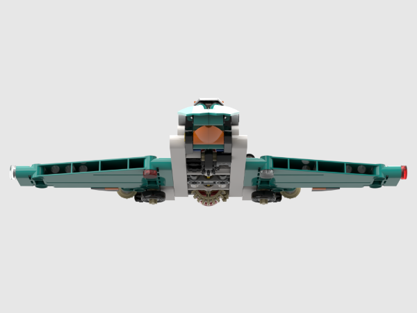 LEGO MOC-175808 Jet Plane with Retractable Landing Gear by Raptor9889 ...
