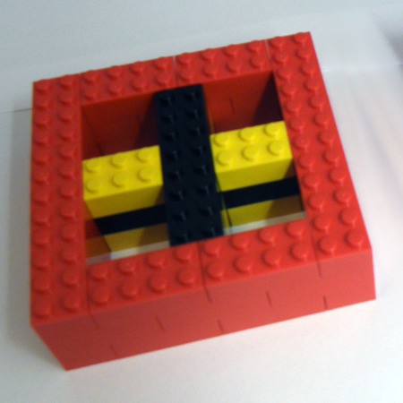 LEGO MOC UPSCALE: Brick 2x2 by Andreas_Eldh | Rebrickable - Build with LEGO