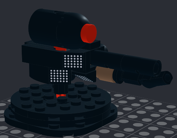 LEGO MOC Modular Flamethrower with Baseplate by MERCURYs MOC-lab ...