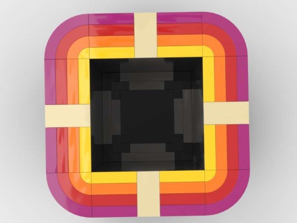 LEGO MOC Brick built vase by Eximo | Rebrickable - Build with LEGO