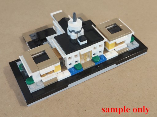 LEGO MOC-252759 Alabama State Capitol Building (miniature) by Dave_PMG ...
