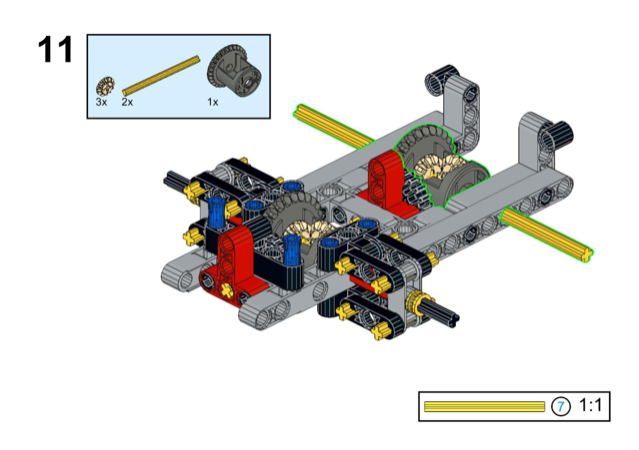 LEGO MOC-131180 Low Loader (42098 C-Model) by jannikgo | Rebrickable ...