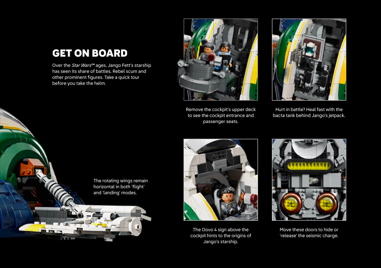 Review: 75409 - Jango Fett's Firespray-Class Starship | Rebrickable ...